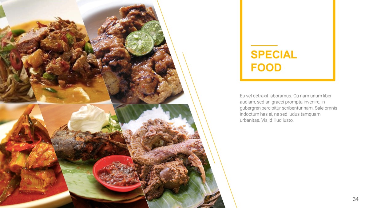 Restaurant Food Presentation Template, Presentation Templates ...
