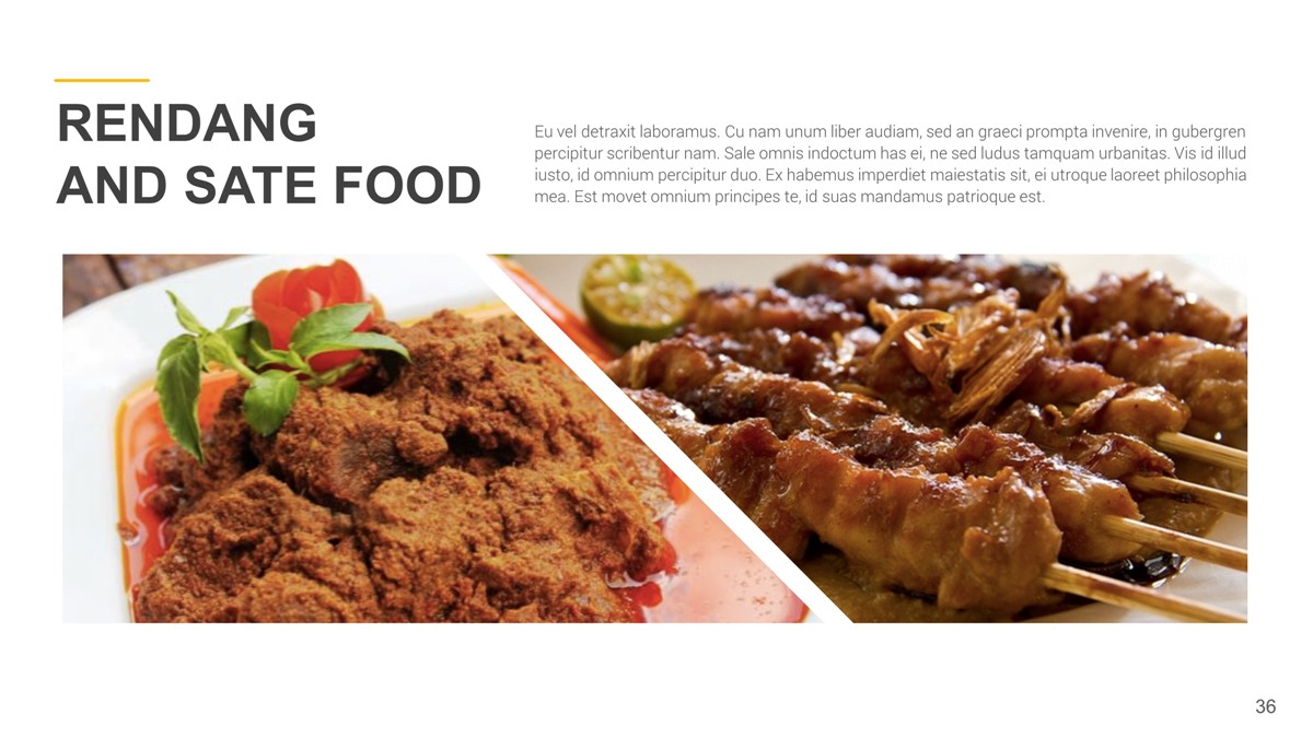 Restaurant Food Presentation Template, Presentation Templates ...