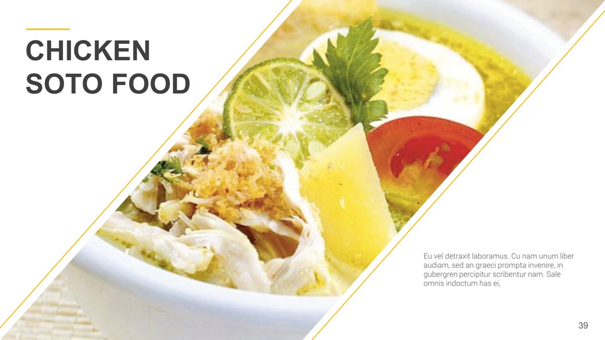 Restaurant Food Presentation Template, Presentation Templates ...