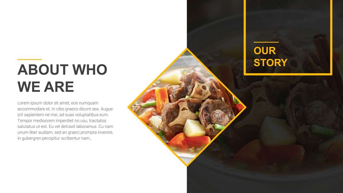 Restaurant Food Presentation Template, Presentation Templates ...