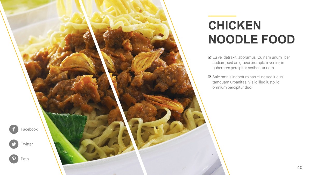 Restaurant Food Presentation Template, Presentation Templates ...