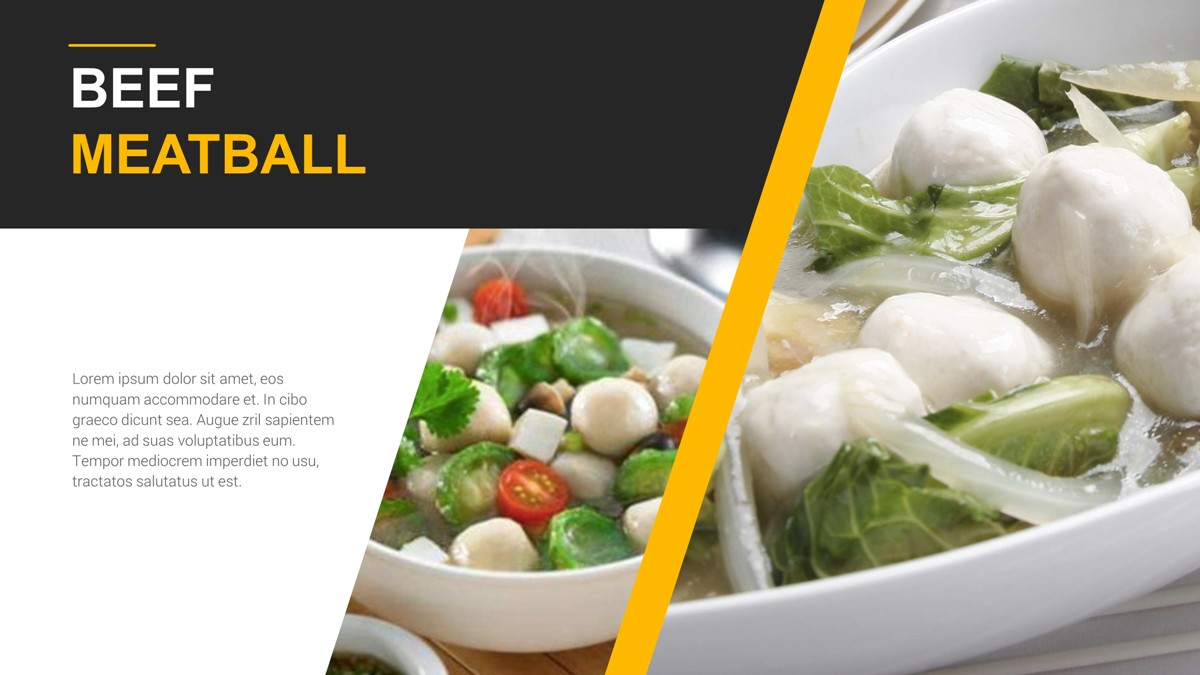 Restaurant Food Presentation Template, Presentation Templates ...