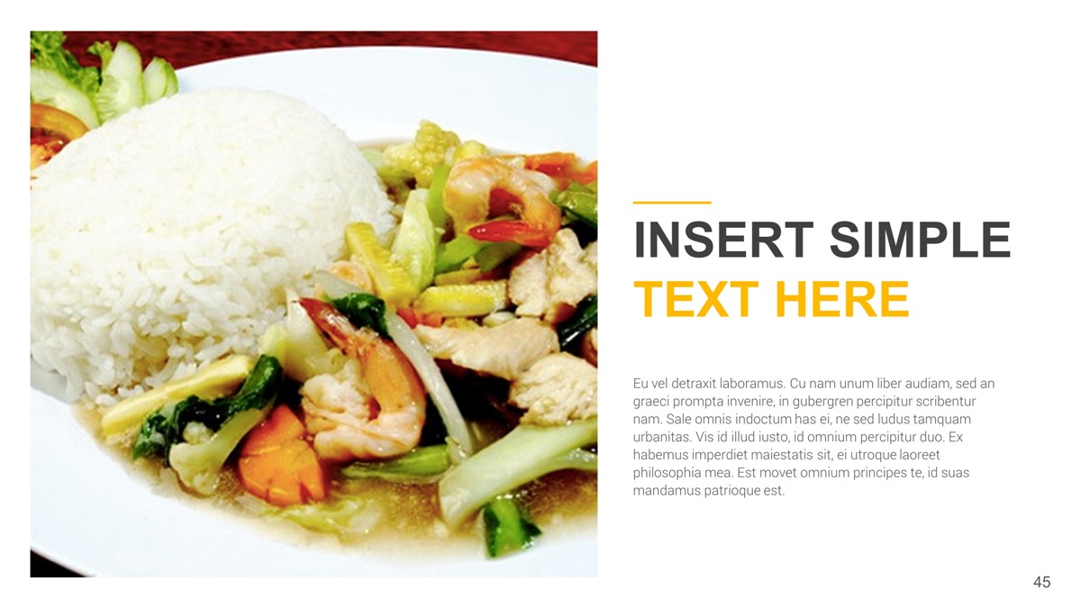 Restaurant Food Presentation Template, Presentation Templates ...