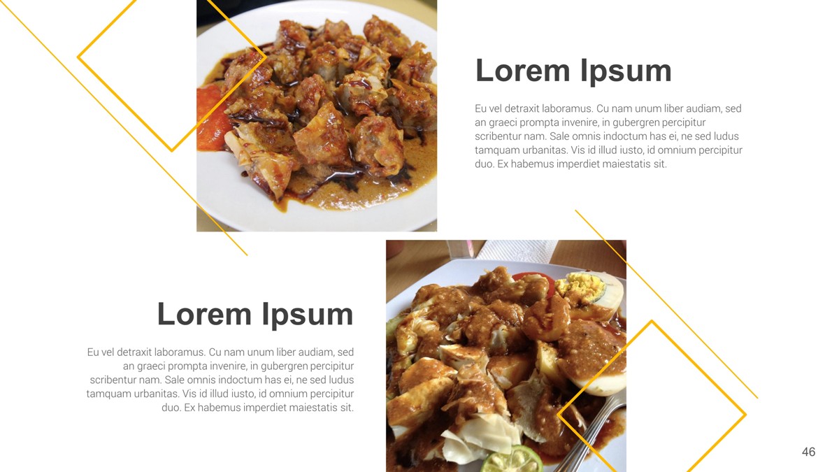 Restaurant Food Presentation Template, Presentation Templates ...