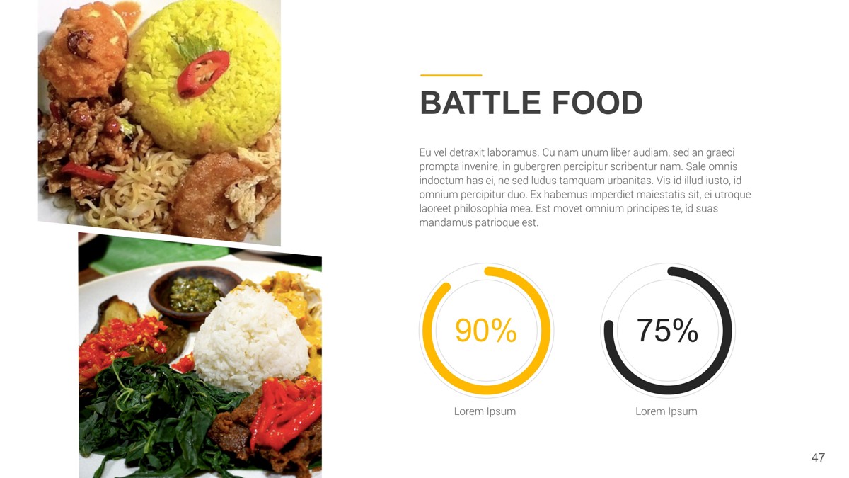 Restaurant Food Presentation Template, Presentation Templates ...