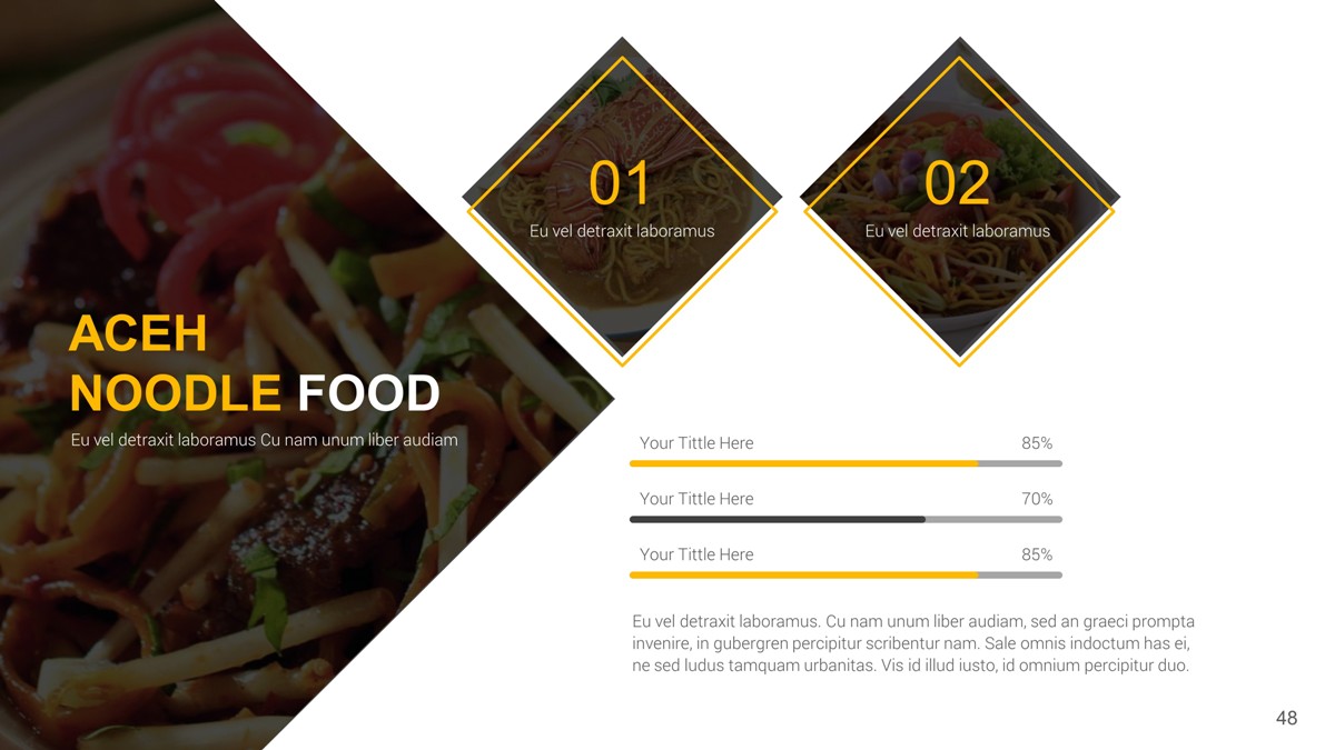 Restaurant Food Presentation Template, Presentation Templates ...