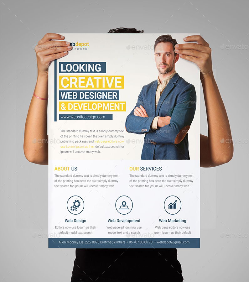 Web Design Flyer Bundle, Print Templates | GraphicRiver