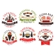 Japanese Cuisine Seafood Signs, Emblems Set, Vectors | GraphicRiver
