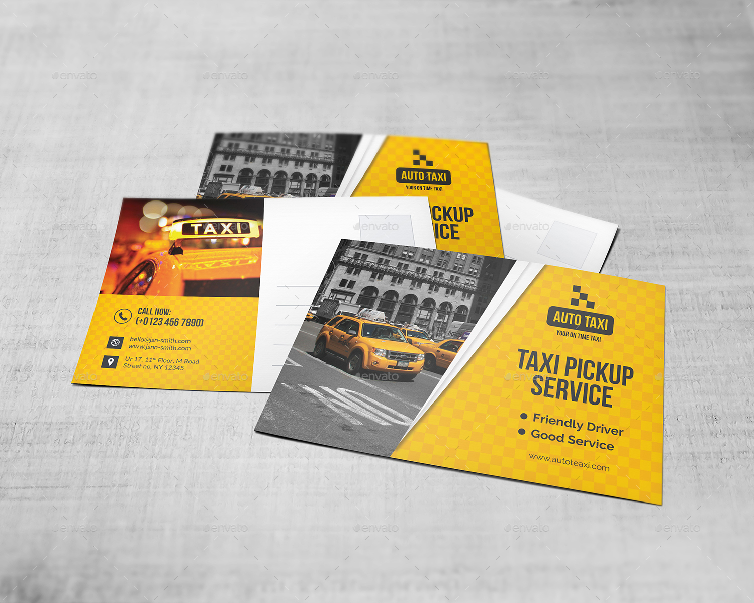 Postcard Bundle 2 in 1 by generousart | GraphicRiver