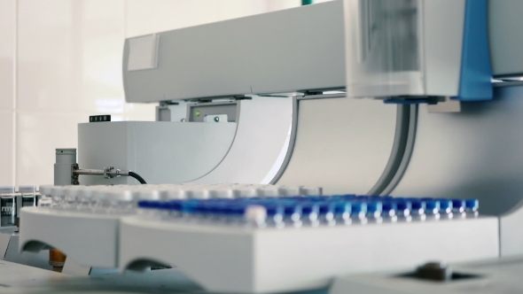 Instruments for Taking Samples From the Container, Stock Footage ...