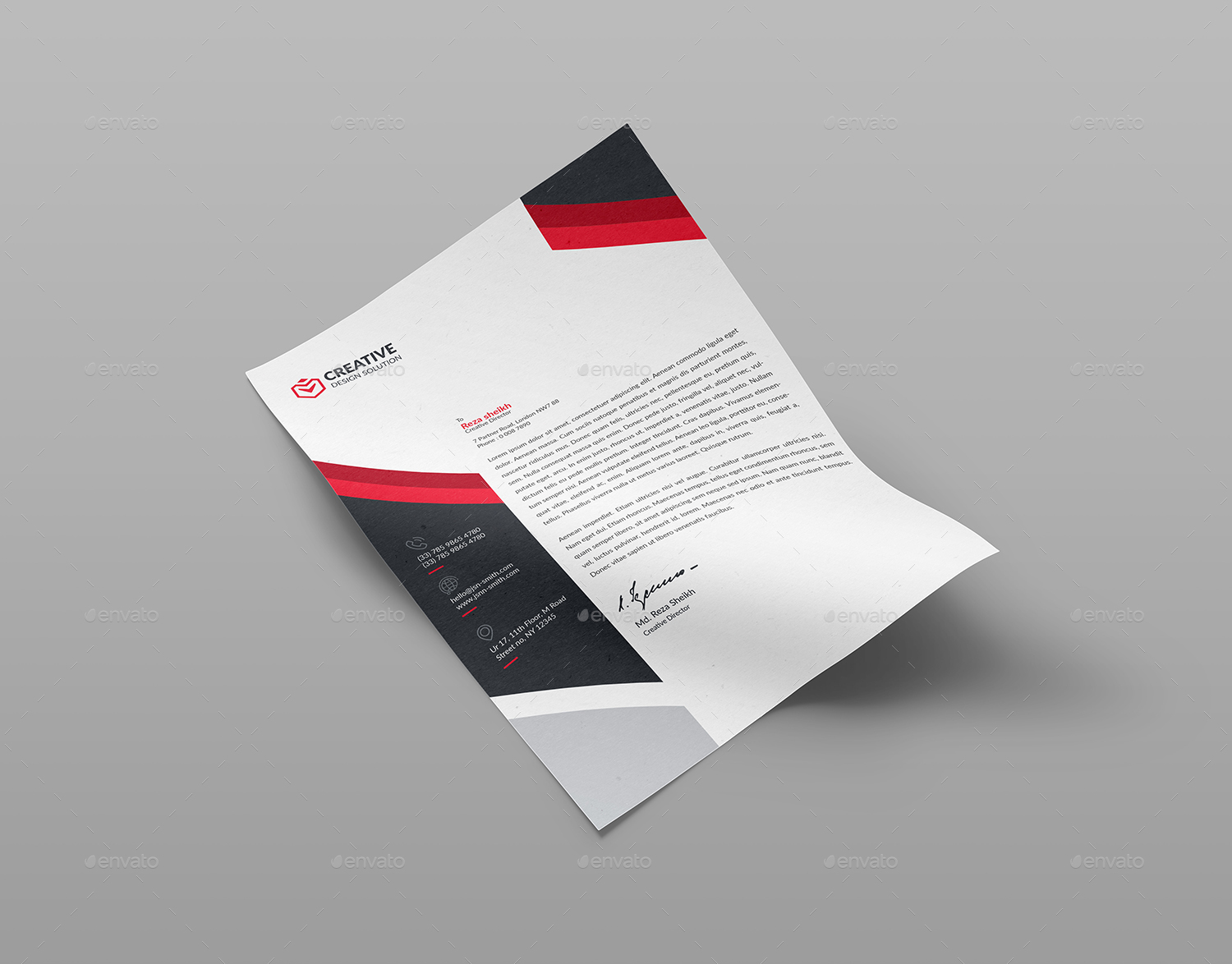 Letterhead Bundle 2 in 1, Print Templates | GraphicRiver