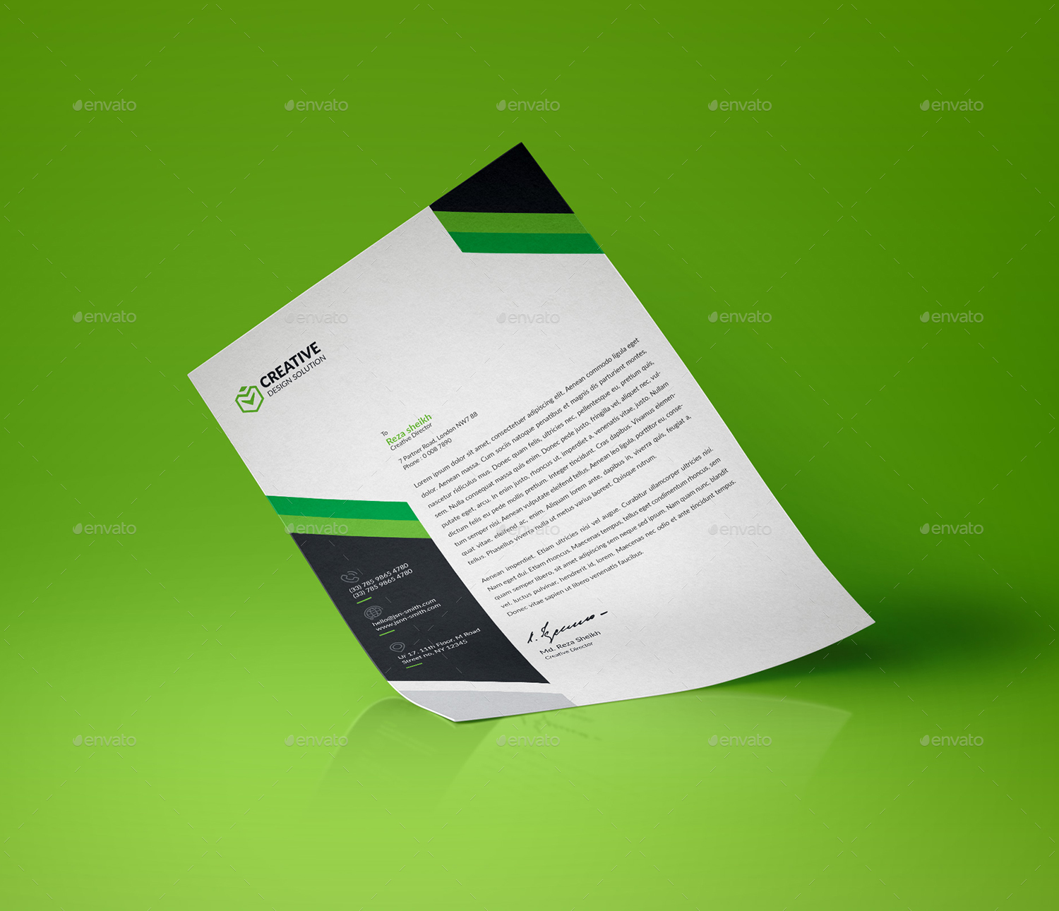 Letterhead Bundle 2 in 1, Print Templates | GraphicRiver