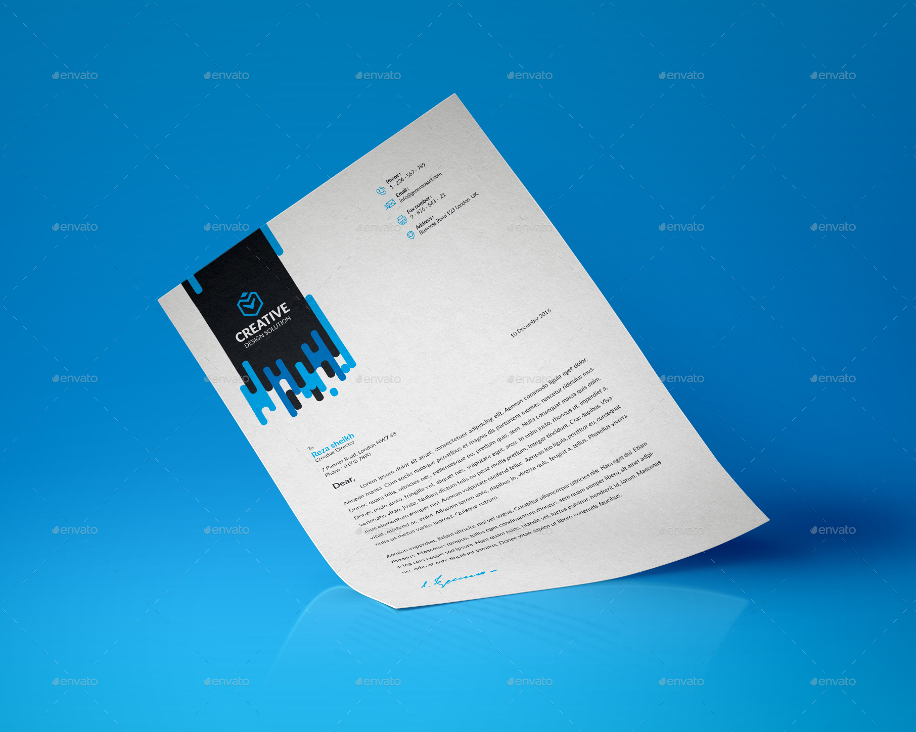 Letterhead Bundle 2 in 1, Print Templates | GraphicRiver