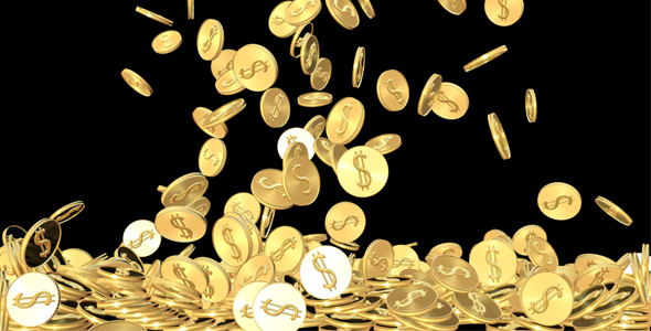 Gold Coins, Motion Graphics | VideoHive