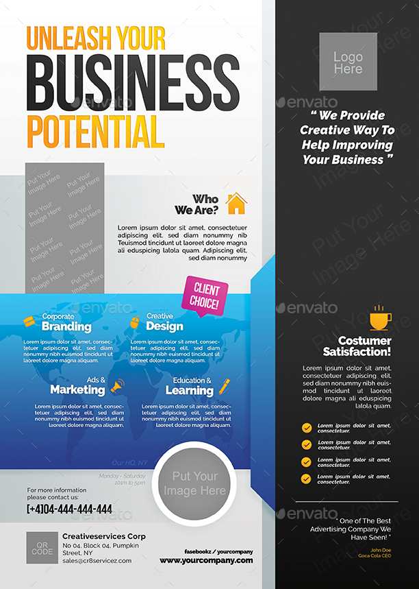 Business Flyer, Print Templates | GraphicRiver