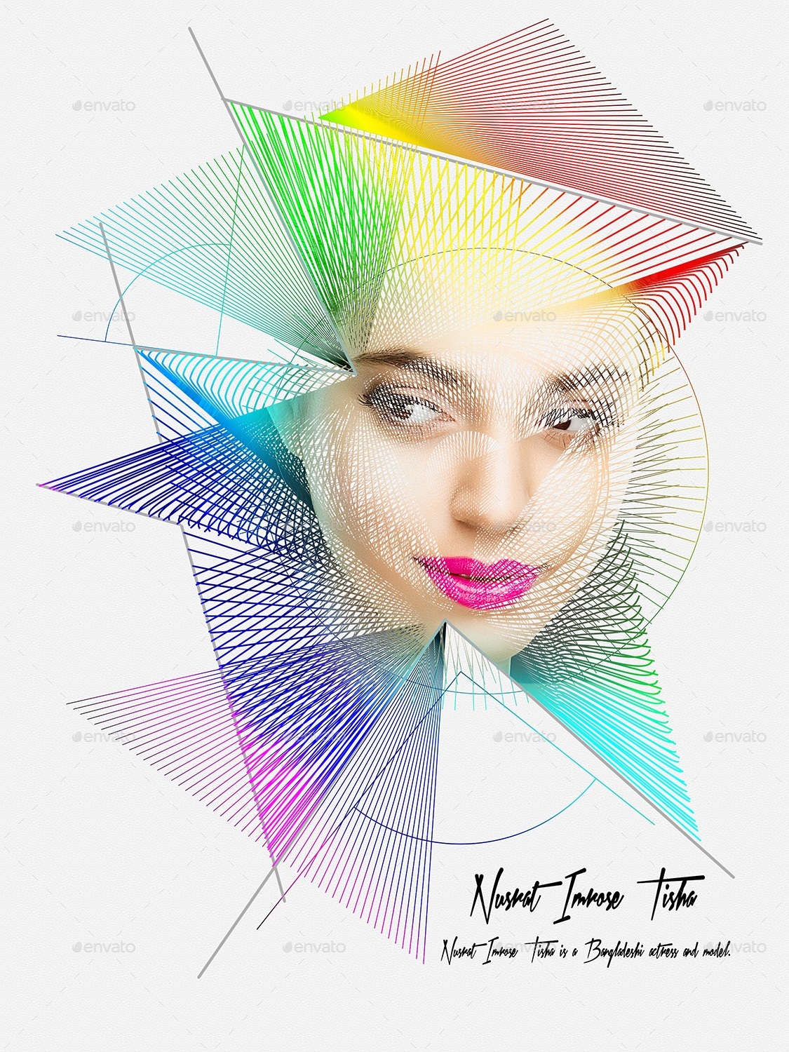 Geometric Photo Manipulation Templates, Graphics | GraphicRiver