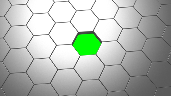 Animation of Hexagons, Motion Graphics | VideoHive