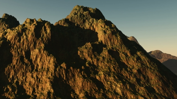 Mountains at Sunset, Motion Graphics | VideoHive