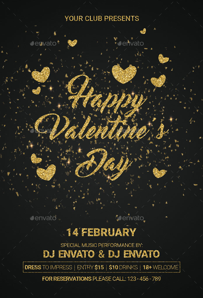 Valentine, Print Templates | GraphicRiver