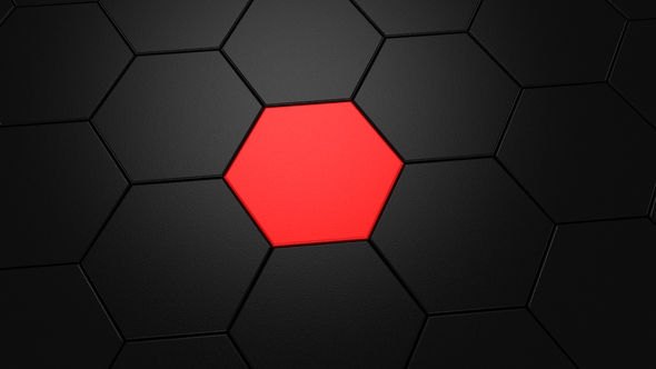 Animation of Hexagons, Motion Graphics | VideoHive