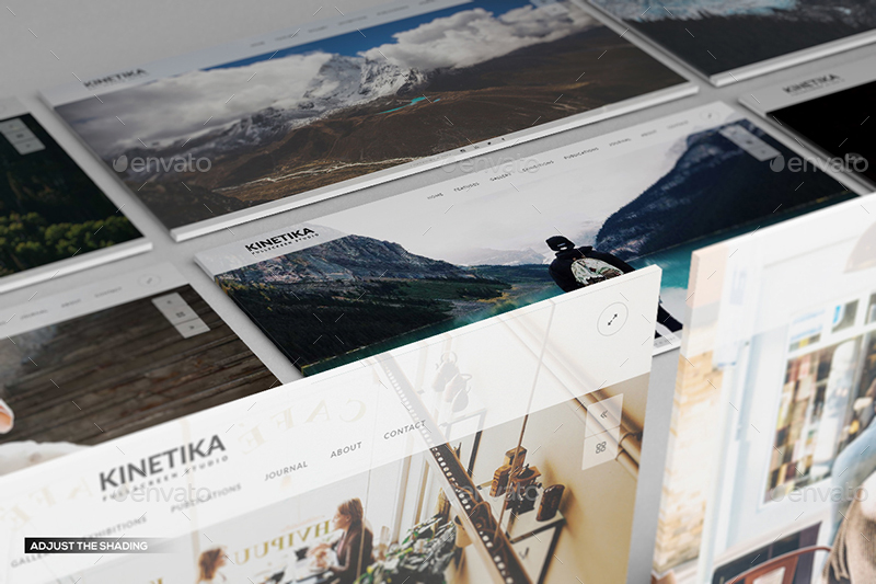 Perspective Presentation Web Mockup 02, Graphics | GraphicRiver