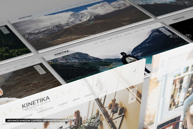 Perspective Presentation Web Mockup 02, Graphics | GraphicRiver