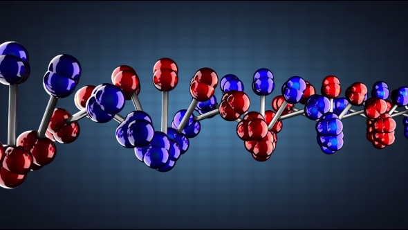 DNA Model Rotate, Motion Graphics | VideoHive
