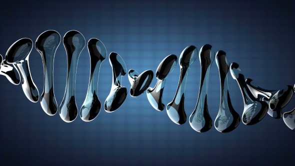 DNA Model Rotate, Motion Graphics | VideoHive