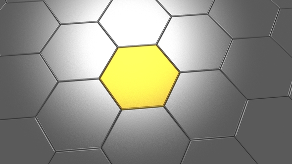 Animation of Hexagons, Motion Graphics | VideoHive