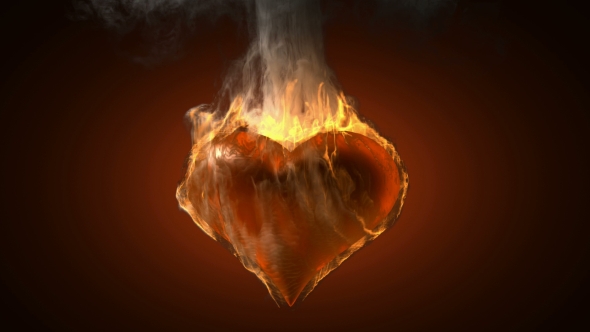 Burning Heart, Motion Graphics | VideoHive