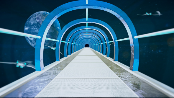 Space Corridor, Motion Graphics | VideoHive