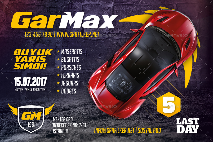 Auto Show Bundle Templates, Print Templates | GraphicRiver