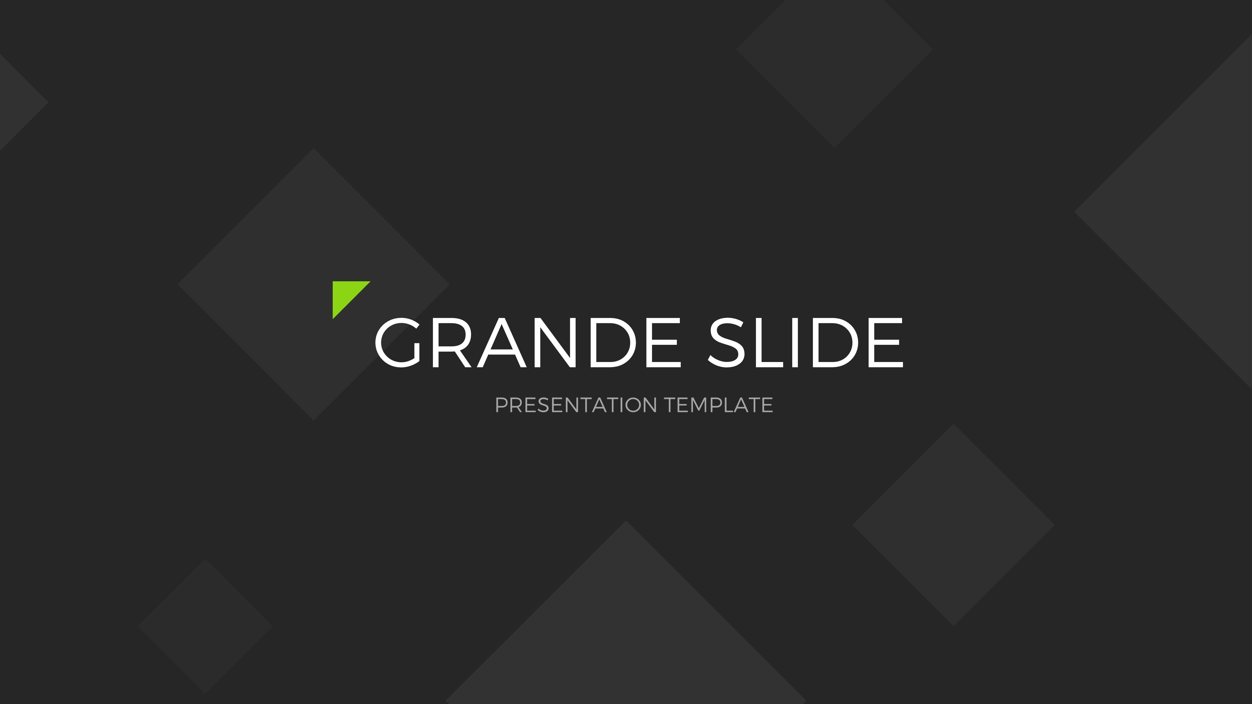 Grande Presentation Template, Presentation Templates | GraphicRiver