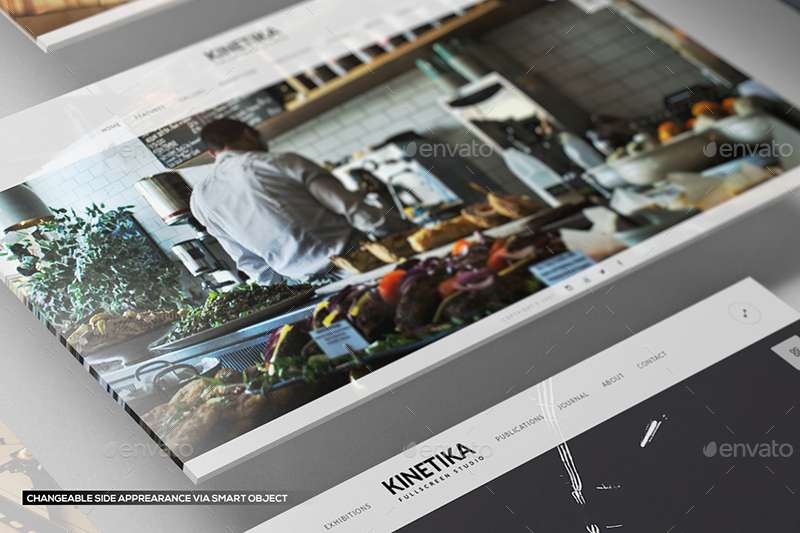 Perspective Presentation Web Mockup 03, Graphics | GraphicRiver