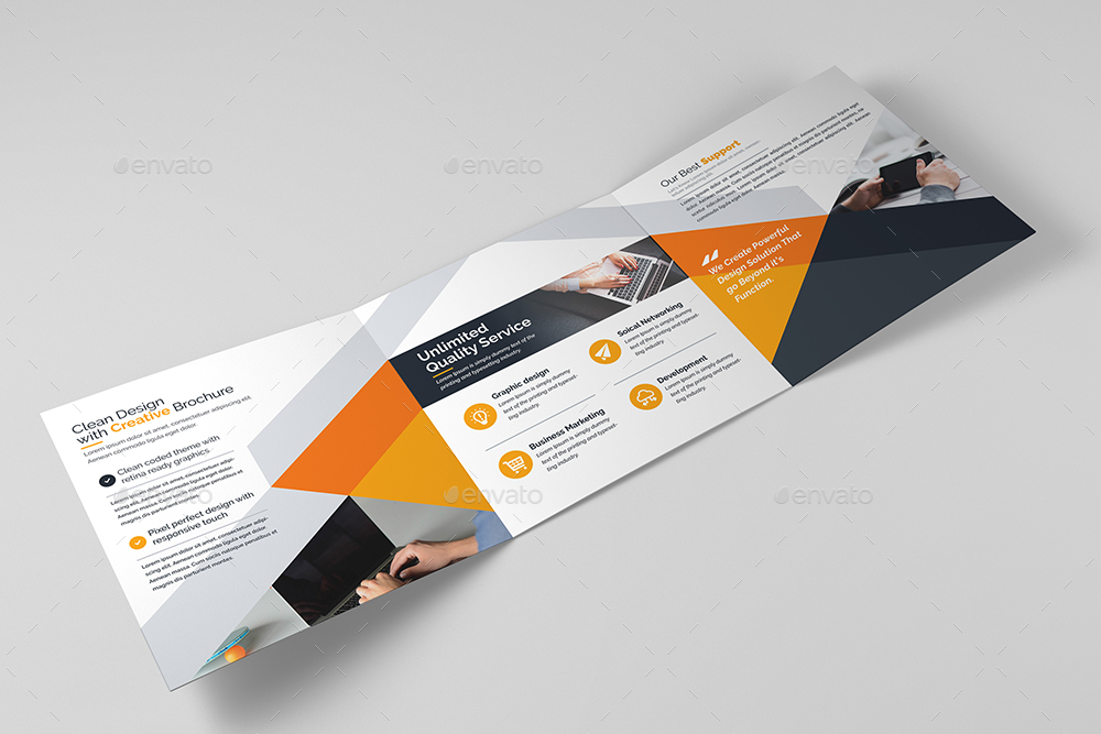 Bundle_Square Tri-Fold 4 in 1, Print Templates | GraphicRiver