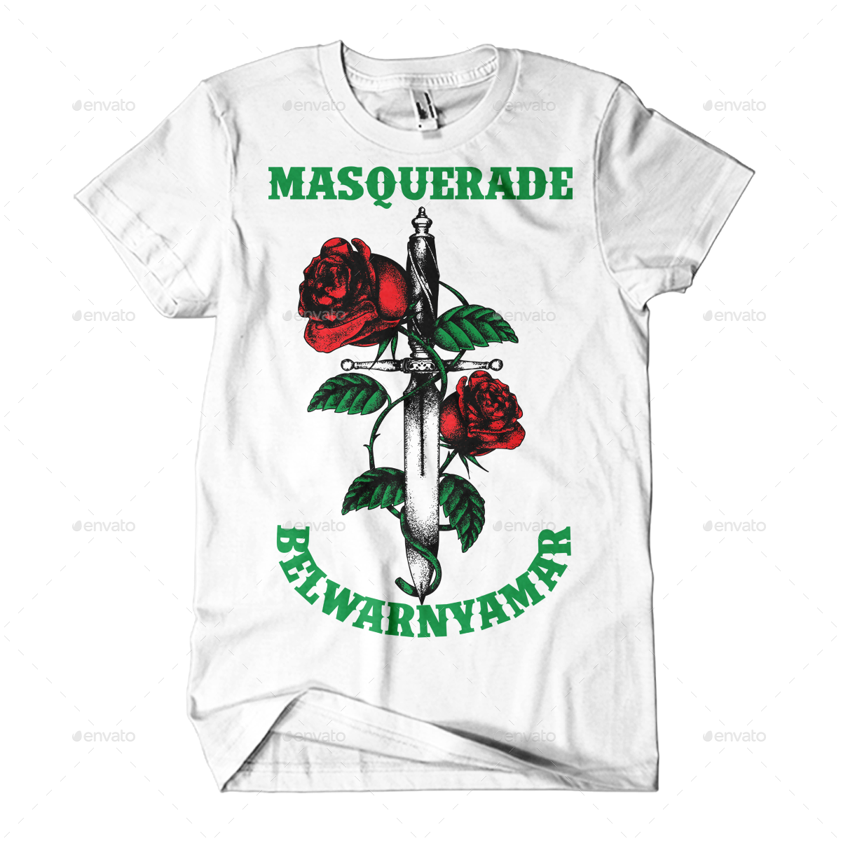 Masquerade T-shirt design, T-Shirts | GraphicRiver