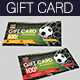 Soccer Gift Card, Print Templates | GraphicRiver