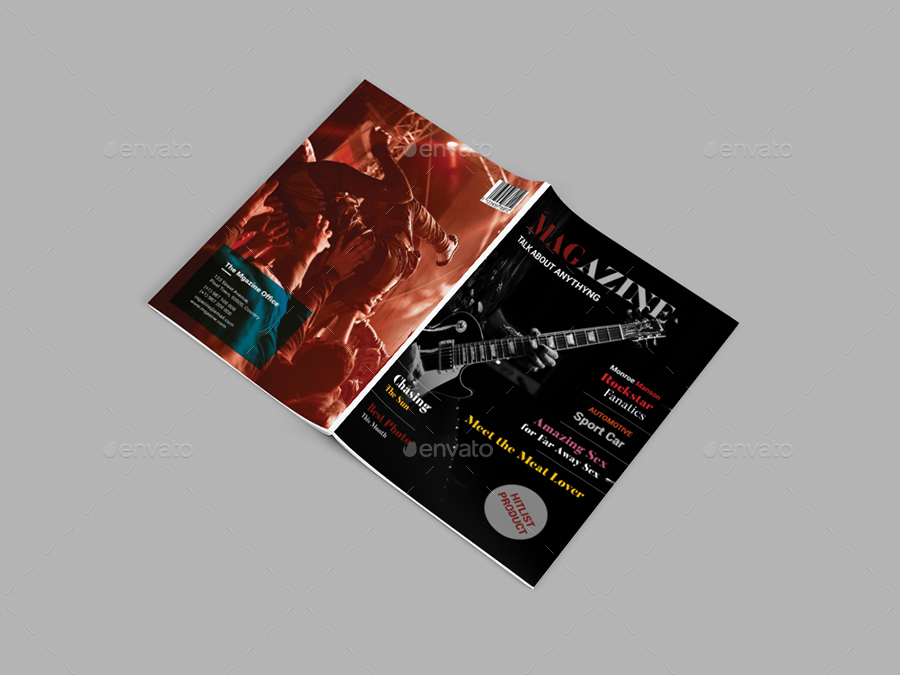 A4 Multipurpose Magazine, Print Templates | GraphicRiver