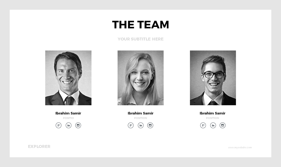 Explorer Powerpoint Template, Presentation Templates | GraphicRiver