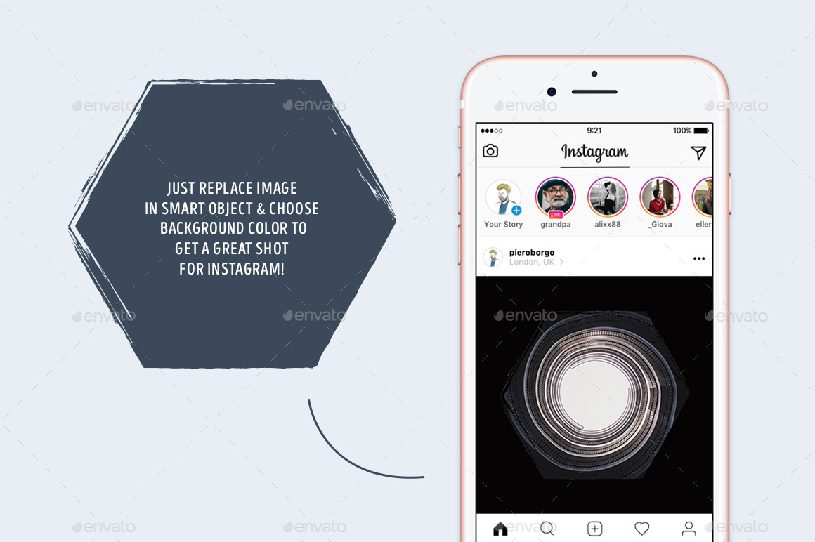 Instagram Masks Collection, Web Elements | GraphicRiver