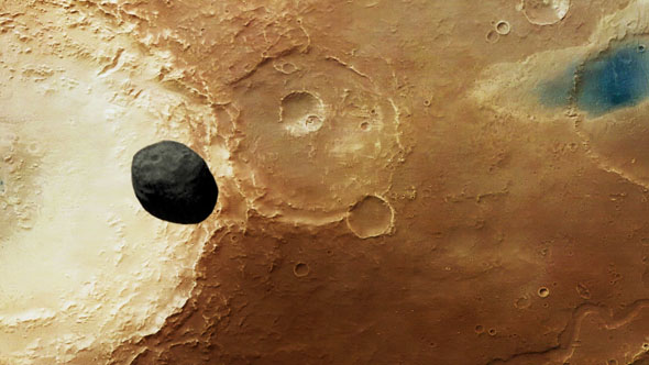 Phobos Over The Mars, Motion Graphics | VideoHive