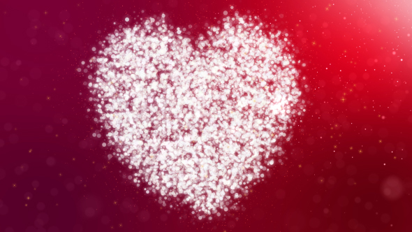 Heart Particles, Motion Graphics | VideoHive