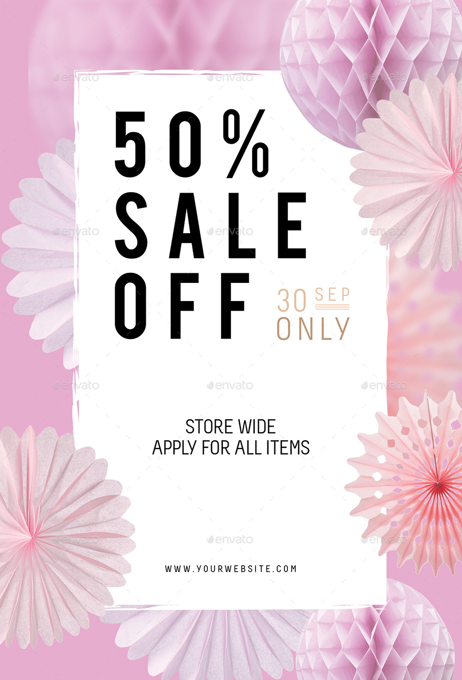 Flyer Template: Stylish Pastel, Print Templates | GraphicRiver