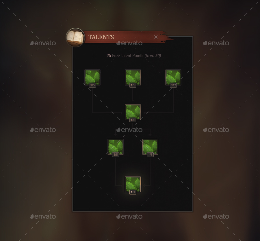 RPG & MMO Game User Interface, Game Assets | GraphicRiver