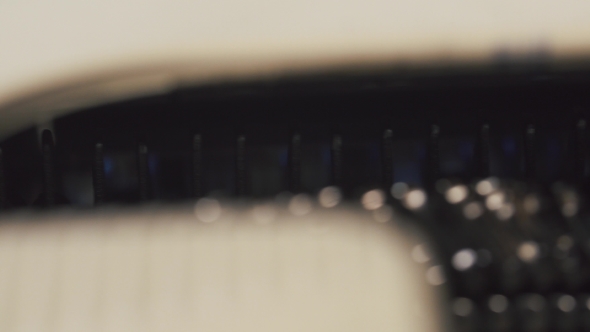 Old Vintage Typewriter, Stock Footage | VideoHive