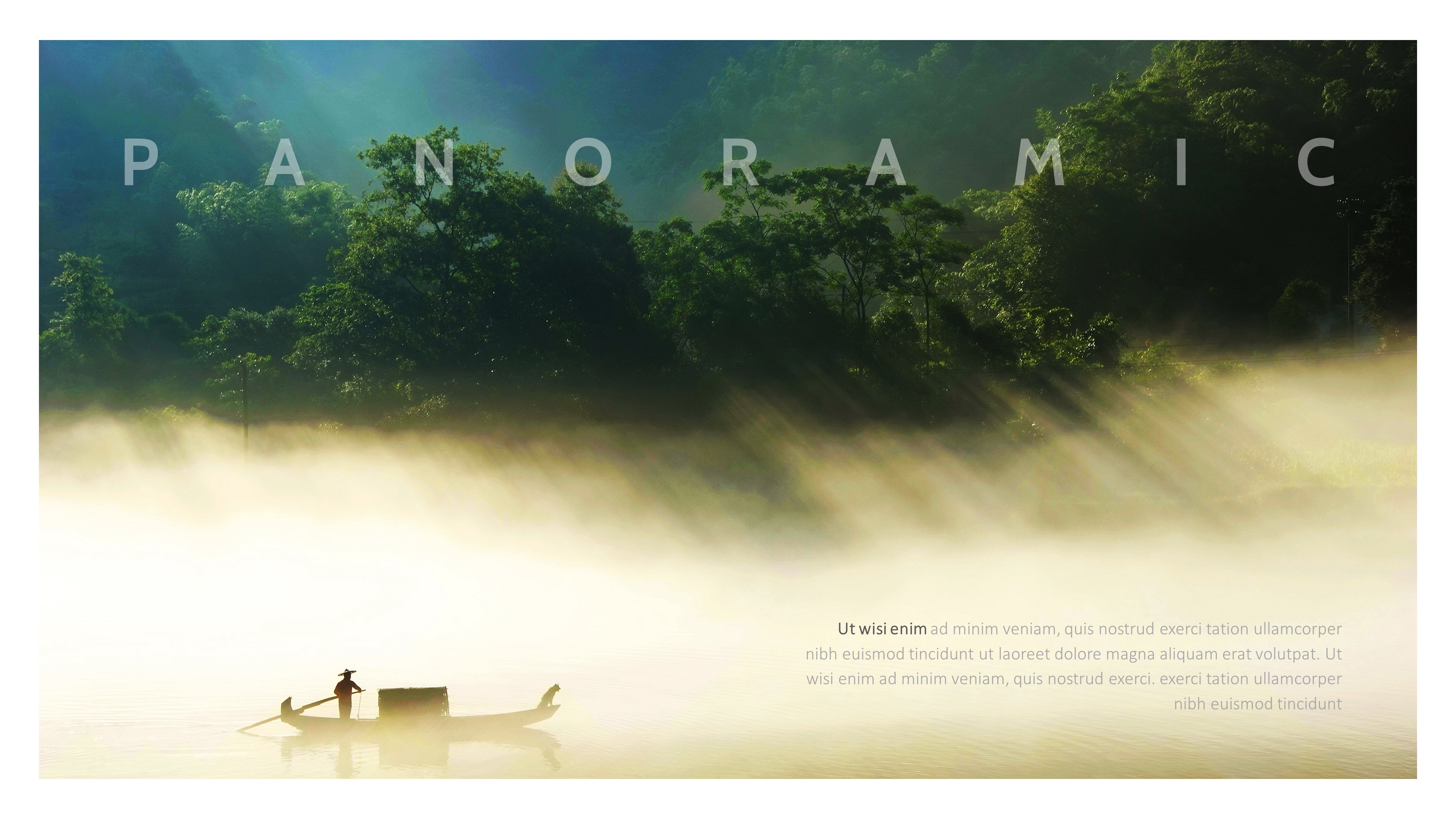 Panoramic Presentation Template, Presentation Templates | GraphicRiver