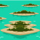 Islands and Ocean Game Background, Game Assets | GraphicRiver