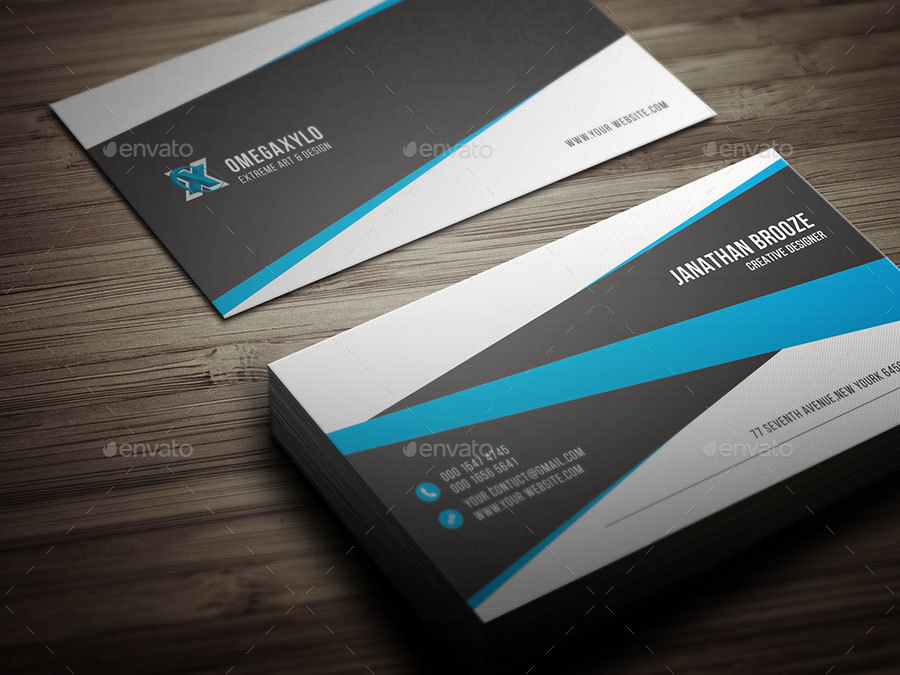 Business Card Bundle ( 2 In 1 ), Print Templates | GraphicRiver