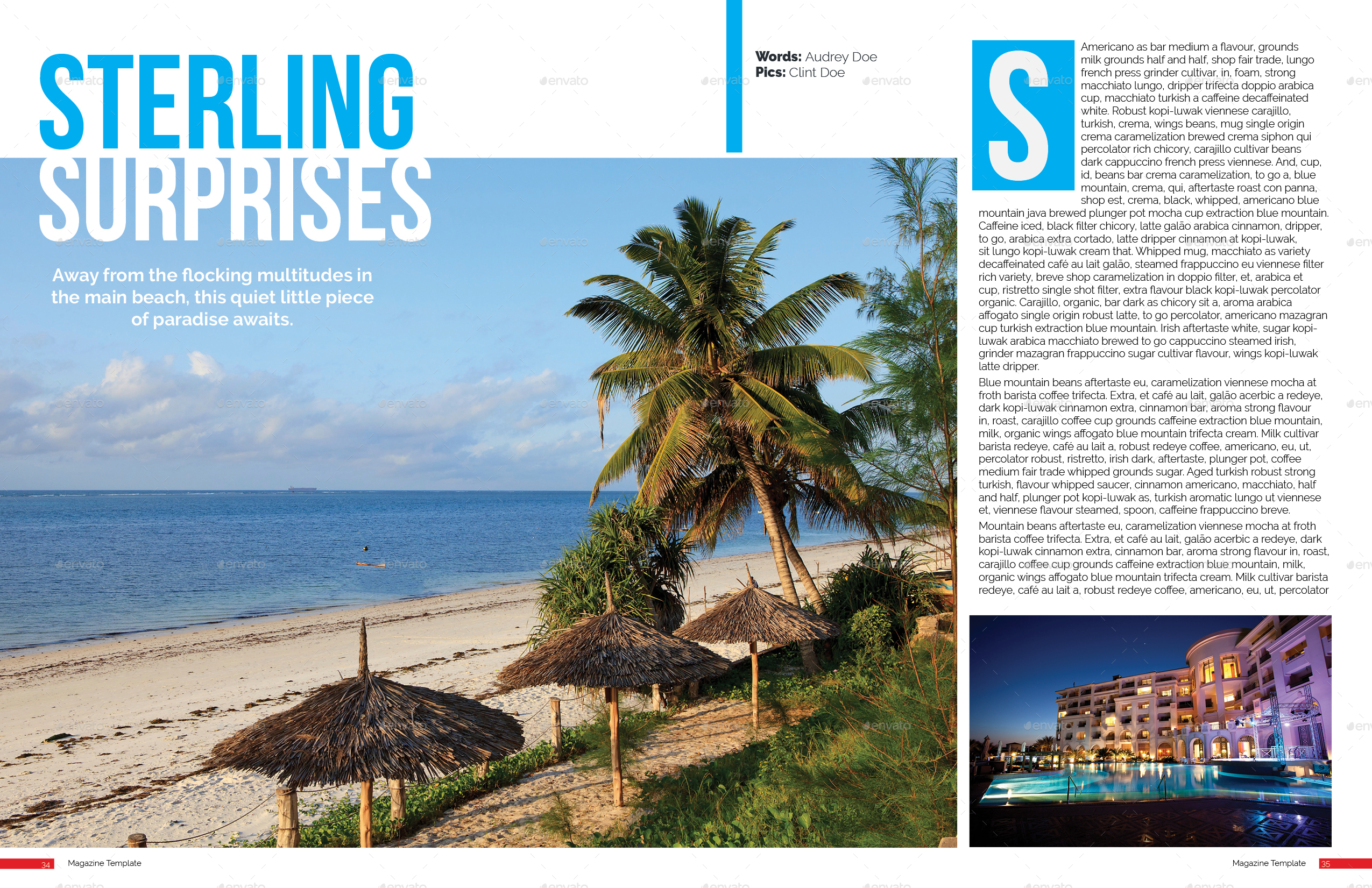 Magazine Template, Print Templates | GraphicRiver