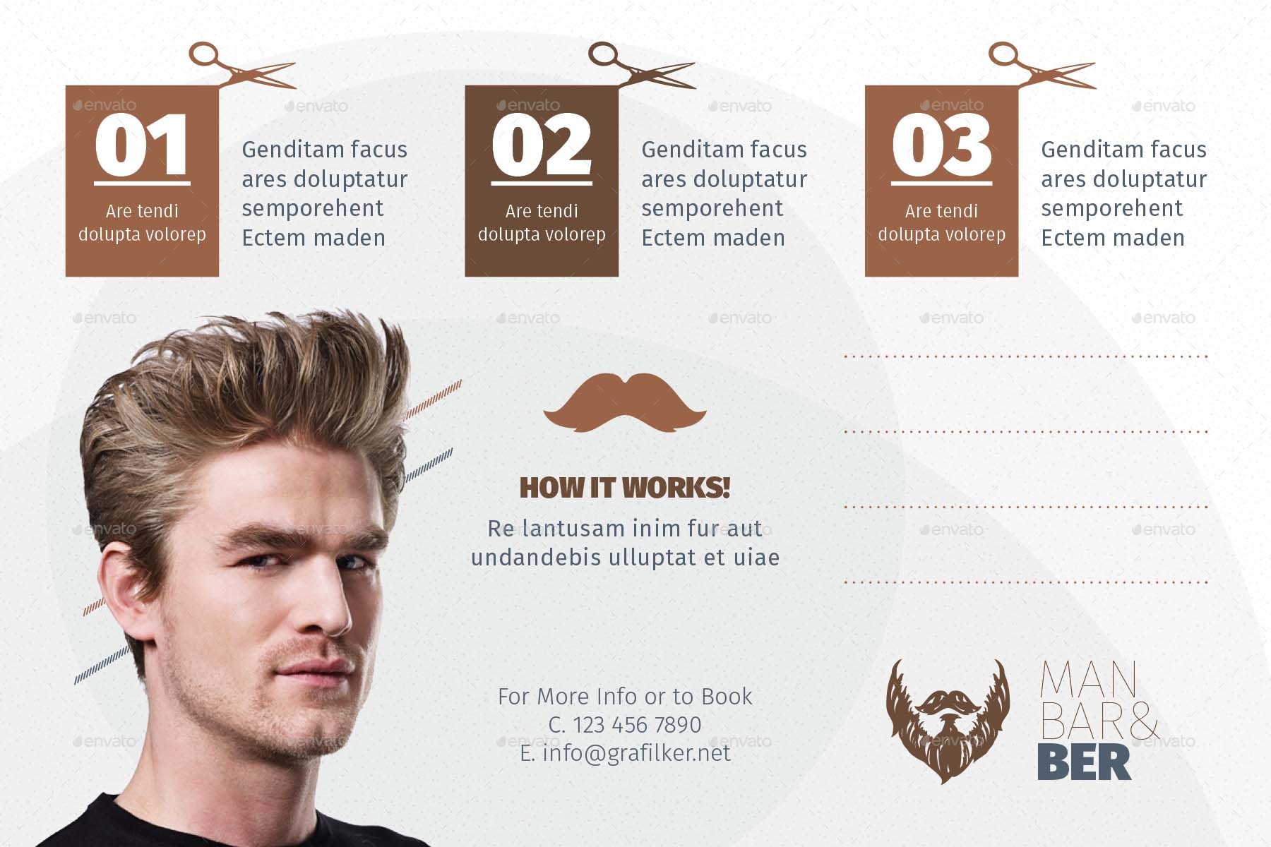 Barber Saloon Bundle Templates, Print Templates | GraphicRiver